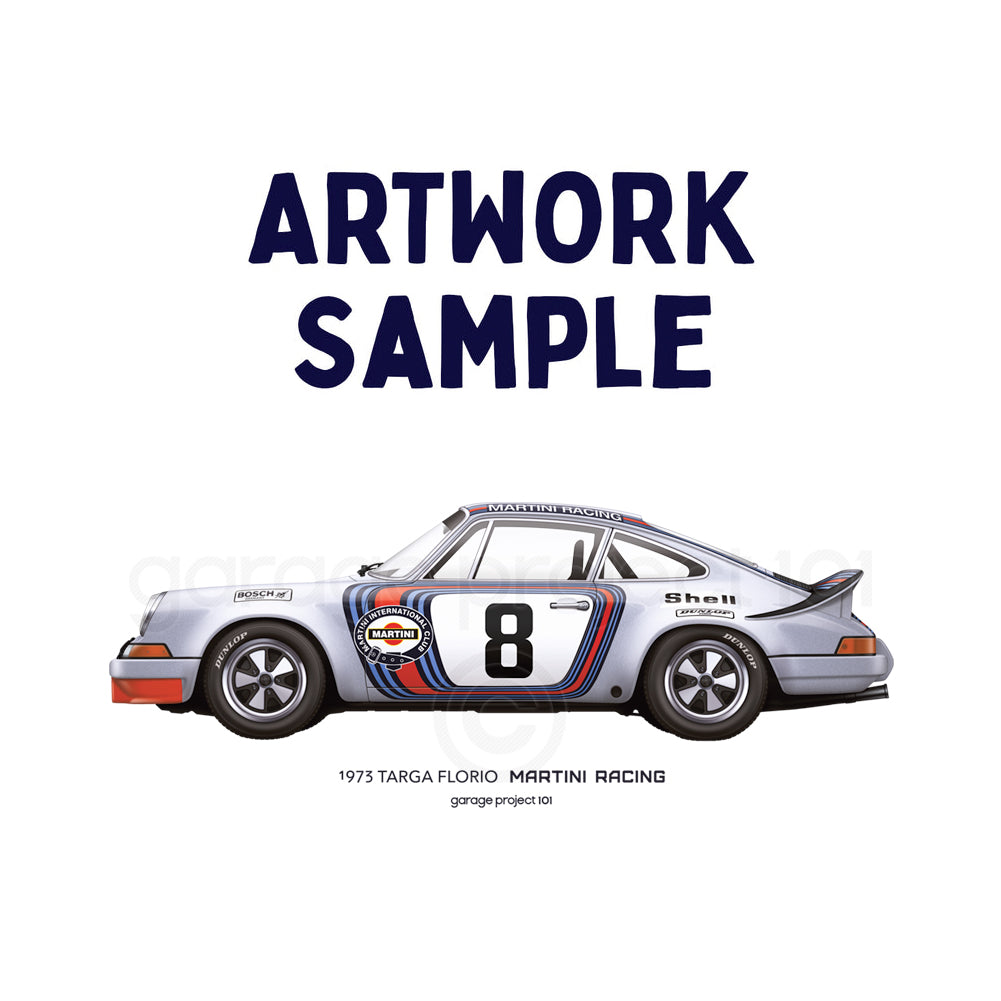 1973 Classic Martini Racing (Targa Florio) illustration Coffee Mug ...